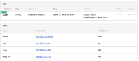 Nomad Host Address Mapping Doesnt Work As Shown In Nomad Web Ui
