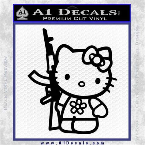 89 Sticker Hello Kitty Pink Mrsfivecent