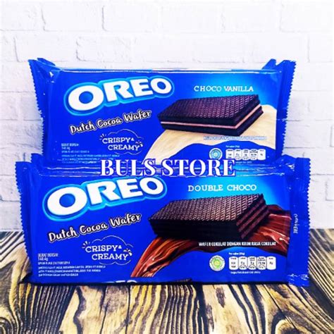Jual New Oreo Dutch Cocoa Wafer Choco Vanilla 1404 Gr Shopee Indonesia