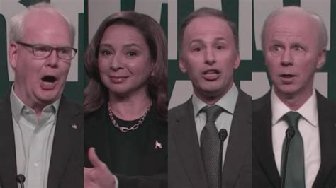 Snl Reveals Jim Gaffigan As Tim Walz Andy Samberg As Doug Emhoff