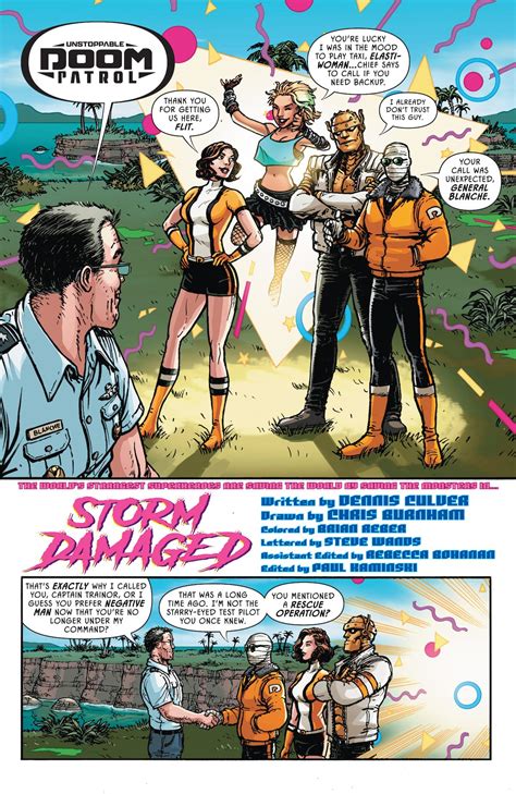The Worlds Strangest Superheroes Return In An Exclusive Doom Patrol
