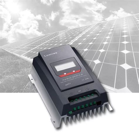 MPPT контроллер солнечных панелей Lumiax MT4010 12/24В 40A USB, LCD ...