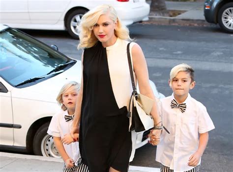 Photos Gwen Stefani Direction La Messe Avec Style En Compagnie De