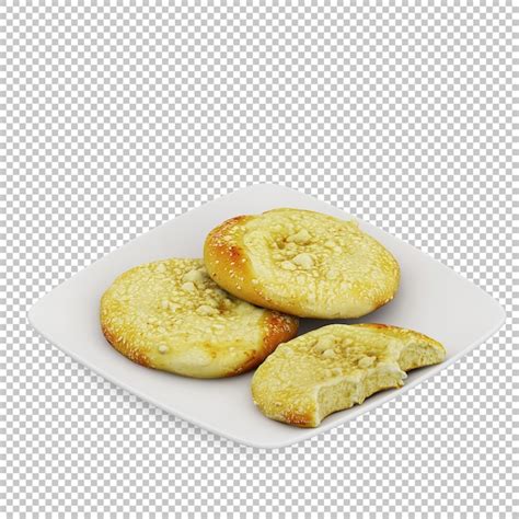 Premium PSD Isometric Fast Food
