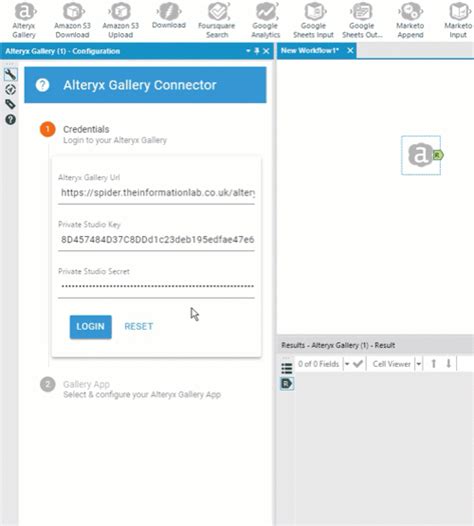 triggering alteryx gallery apps from designer the information lab
