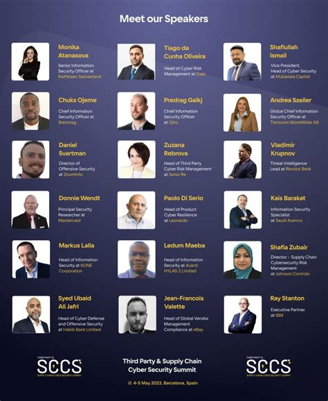 Third Party And Supply Chain Cyber Security Summit En Linkedin