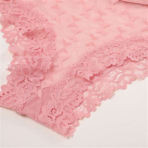 4pack Lot Womens Sexy Panties Sheer Lace Briefs Thongs Intimate Ladies