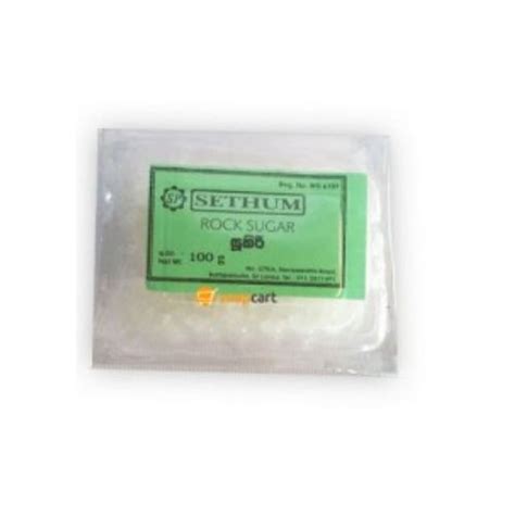 Sethum Sugar Crystals 100g Best Price In Sri Lanka Onlinekadelk