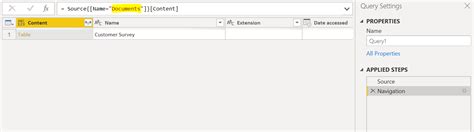 Power Query Sharepoint Onedrive Folder Connector Microsoft