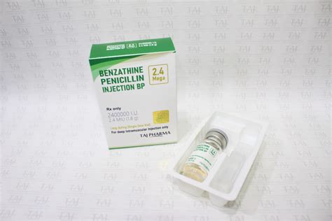 Benzathine Penicillin Injection 2 4 Miu 1 8 G Manufacturers And