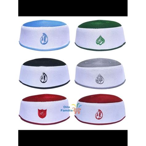 Kopiah Logo Haji Warna Design Exclusive Modern Muslim Shopee Malaysia