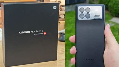 Leaked Images Of Xiaomi Mix Fold Appears Online Revealing Design Leica Cameras Punch Hole