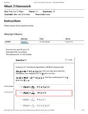 Week 3 Homework Simulation ISYE 6644 OAN O01 Pdf 4 15 2020 Week 3