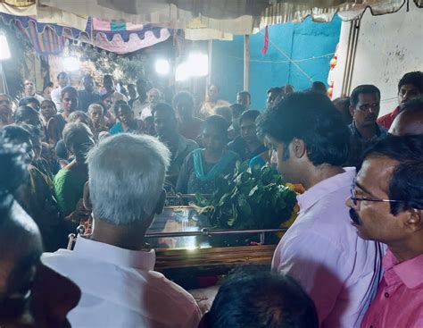 Vinoj P Selvam On Twitter On Behalf Of Bjp4tamilnadu Conveyed Our Condolences To Thiru