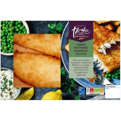 Asda 4 Battered Haddock Fillets Compare Prices And Where To Buy Uk
