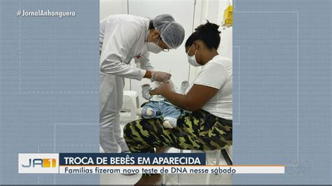 Famílias fazem novo teste de DNA para saber se bebês foram trocados em hospital de Aparecida de