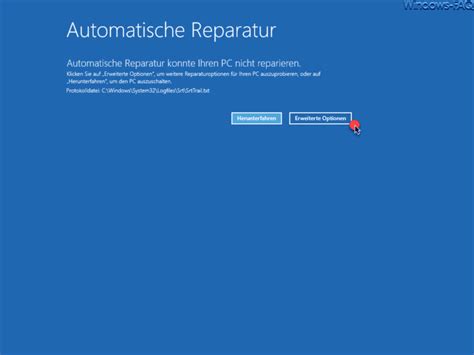 Automatische Reparatur Konnte Ihren Pc Nicht Reparieren Windows Faq