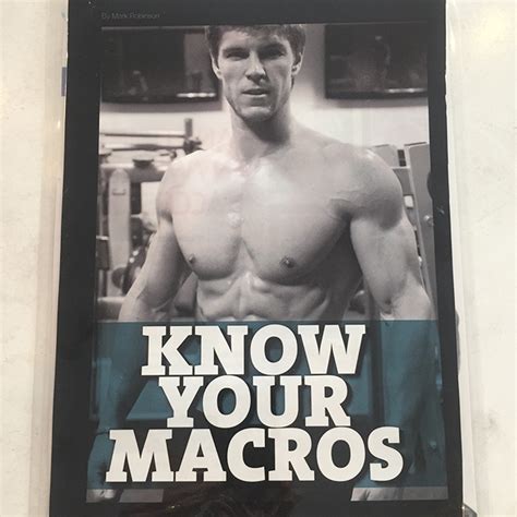 Know Your Macros Health Man Mark Know Your Macros Health Man Mark