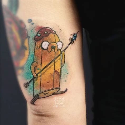 Awesome Tattoos Of Cool Cartoon Characters 20 Pics