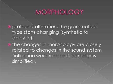 Middle English Historical Background Orthography Phonetics Morphology Lectures
