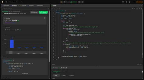 Day5 8thquestion Dsa Leetcode Nextpermutation 100daysofcode