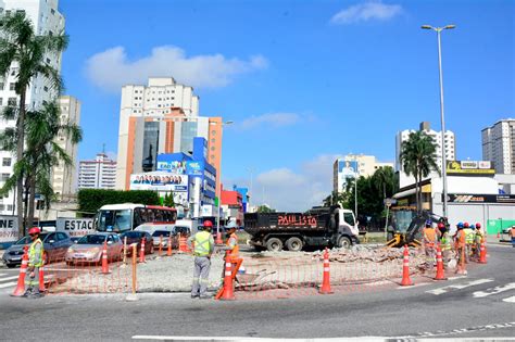 Santo André inicia obras de requalificação viária na Rua Coronel Alfredo Fláquer Negócios em