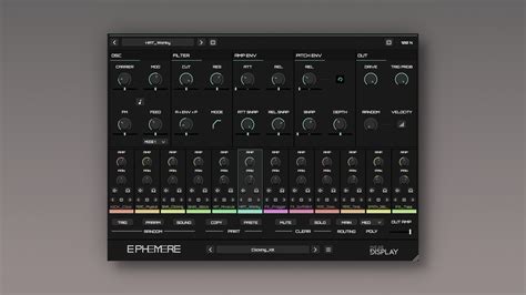 Inear Display Updates Ephemere Percussion Synth Plugin To V1 6