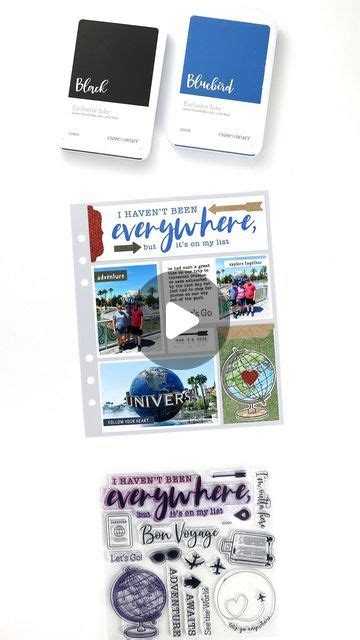 Marsha On Instagram Im Excited To Share A Layout Using The CTMH Lets Go Anywhere Collection