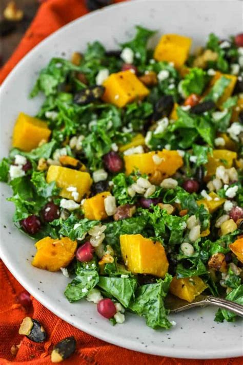 Roasted Pumpkin Salad Chisel And Fork