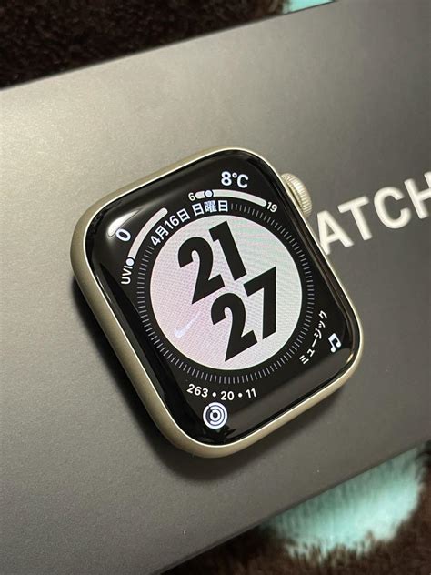 Apple Watch7 41mm Nikeモデル Gpsセルラーモデル メルカリ