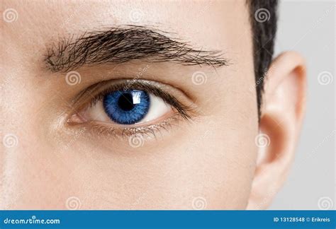 Occhi Di Azzurri Fotografia Stock Immagine Di Faccia 13128548