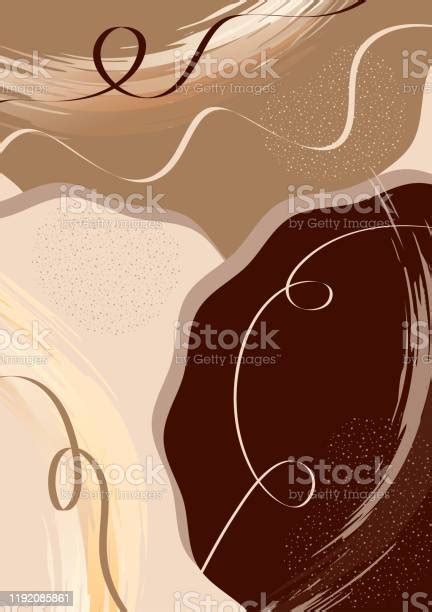 둥근 고르지 않은 모양 브러시 선 뒤틀린 선과 겹치는 에서 추상적 기하학적 배경 디자인 배너 전단지 커버를위한 현대적인 템플릿