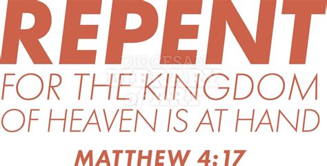 Diocesan Library Of Art Repent For The Kingdom Of Heaven Is At Hand