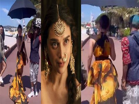 Aditi Rao Hydari Recreates Her Gajagamini Walk At Cannes ThePrint