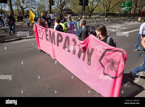 Climate Activists Gather For Extinction Rebellions April Actions To