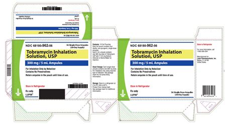 Tobramycin Inhalation Solution Package Insert Prescribing Info