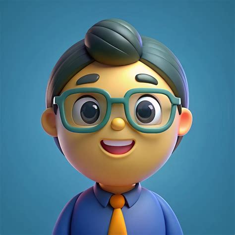 Premium Photo A Lego Figure With Glasses And A Tie That Says Hes
