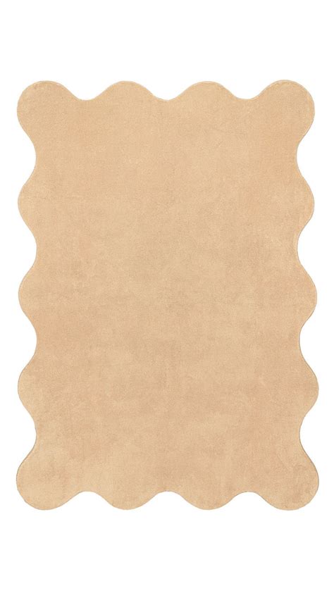 Gerri Brown Scallop Washable Rug Miss Amara Au Washable Rugs