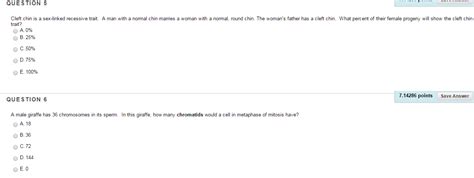 Solved Cleft Chin Is A Sex Linked Recessive Trait A Man Chegg Com