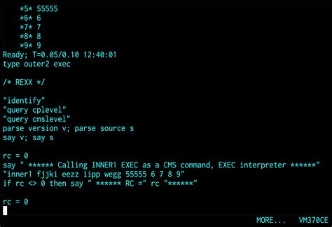 Errors With More Than 7 Arguments Given To Rexx Execs Brexx Does Not