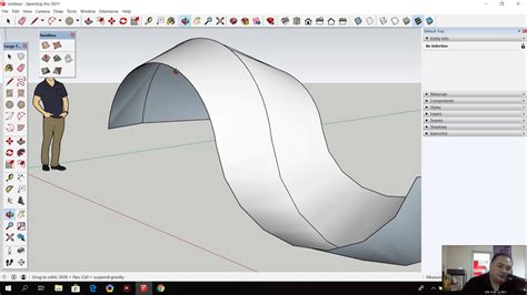 Sketchup Landform And Contour Map Youtube