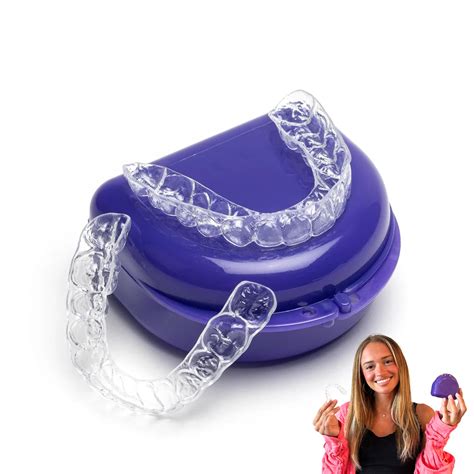 Clearretain Custom Clear Dental Retainers Upper And Lower Retainers At Home Kit For Perfect Fit