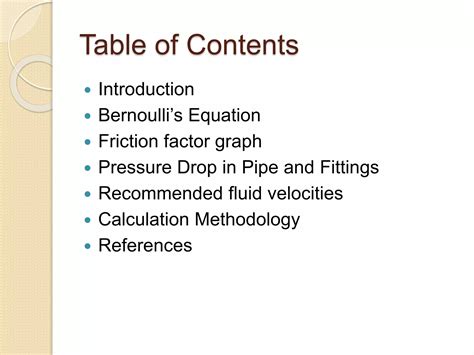 Single Phase Flow Line Sizing PPTX