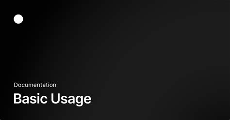 Basic Usage Open Interpreter