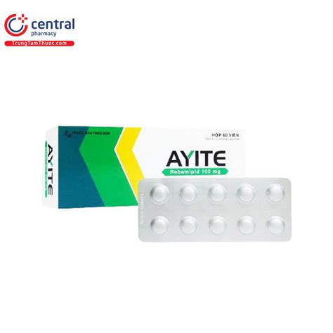 ChÍnh HÃng Thuốc Ayite 100mg điều Trị Và Dự Phòng Viêm Loét Dạ Dày