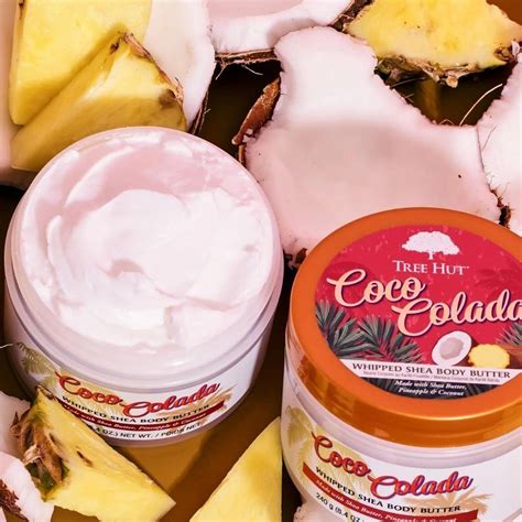 Tree Hut Bơ Dưỡng Thể Coco Colada Whipped Shea Body Buttertree Hut Bơ