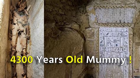 Egypt 4300 Years Gold Mummy Egypt में मिली 4300 साल पुरानी Mummy