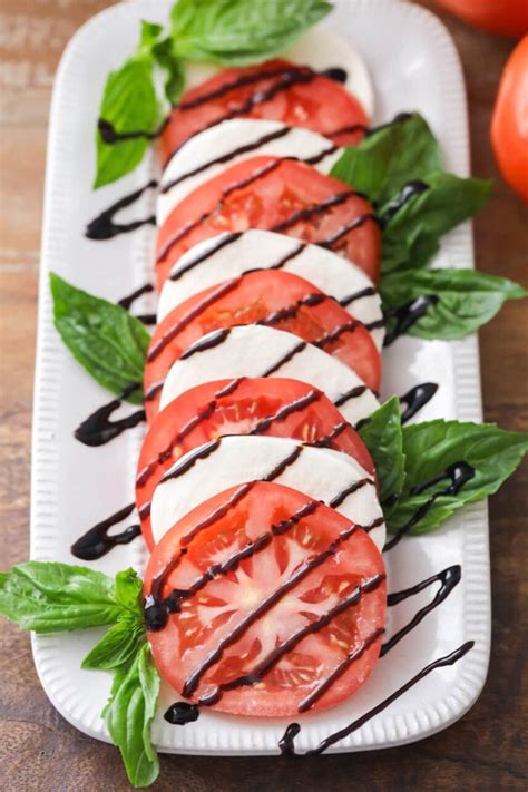Tomato Mozzarella Salad Caprese Salad Lil Luna