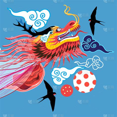 自然美 明亮 云 华丽的 传统 飘然 纺织品 壁纸 鸟类