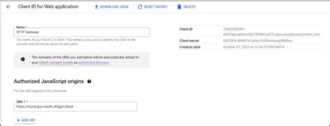 Integrating Google Cloud Authentication With Sftp Gateway V